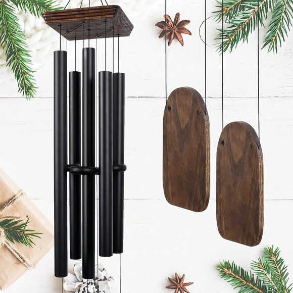 Other | 48 Large Wind Chimes For Outside Deep Tone Wood Wind Chimes ...